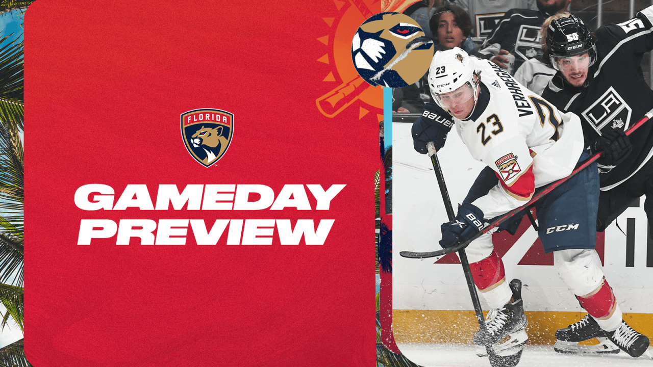 PREVIEW: Top line heating up as Panthers head into Los Angeles ...