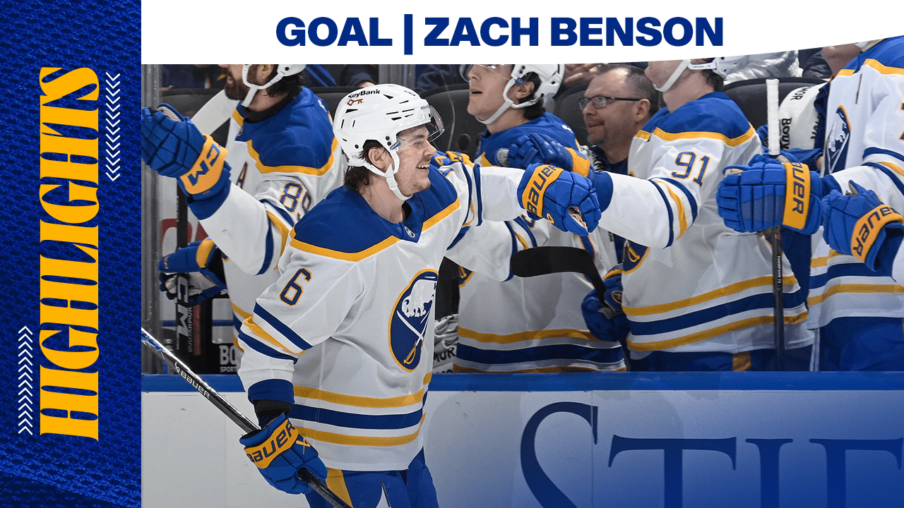 Benson | Goal at STL | Buffalo Sabres