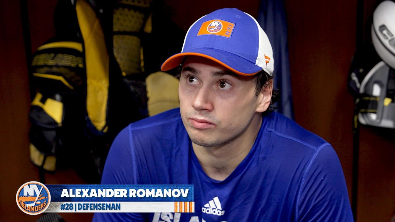NYI at DET 11/21: Alexander Romanov | New York Islanders