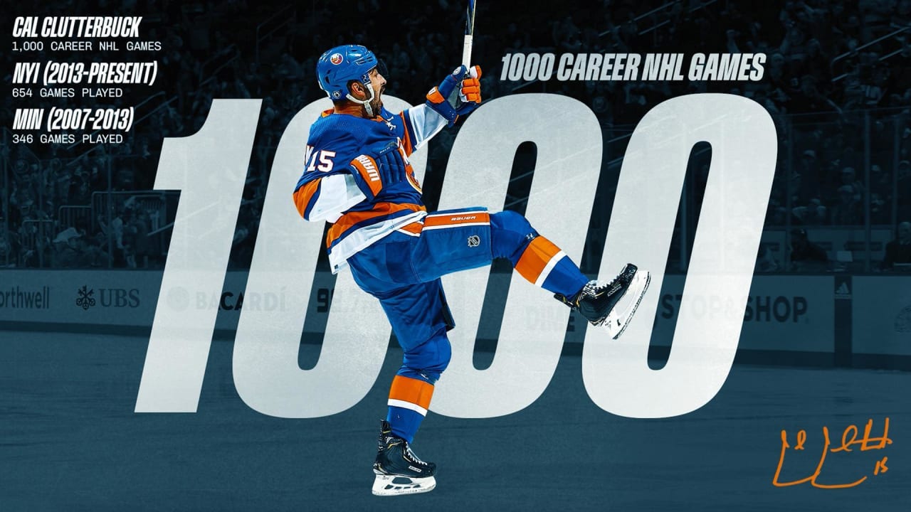 Clutterbuck's Career at 1,000 | New York Islanders