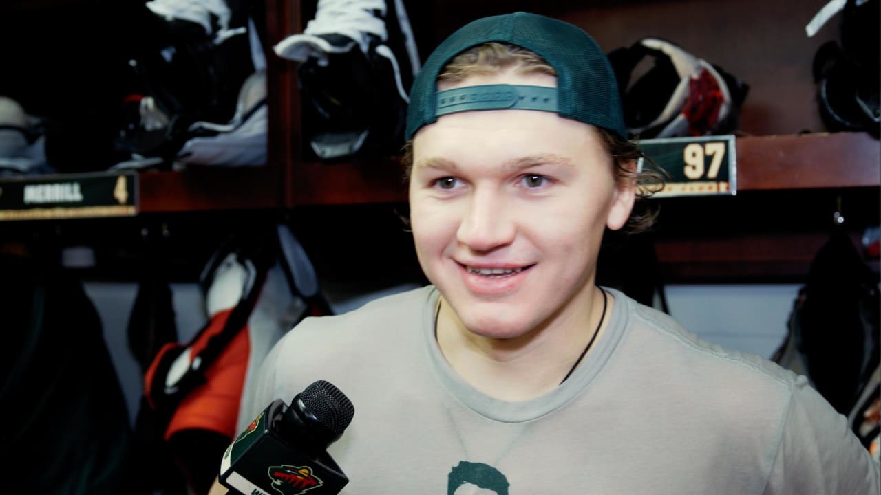 Kaprizov Postgame vs ANA 3/14 | Minnesota Wild