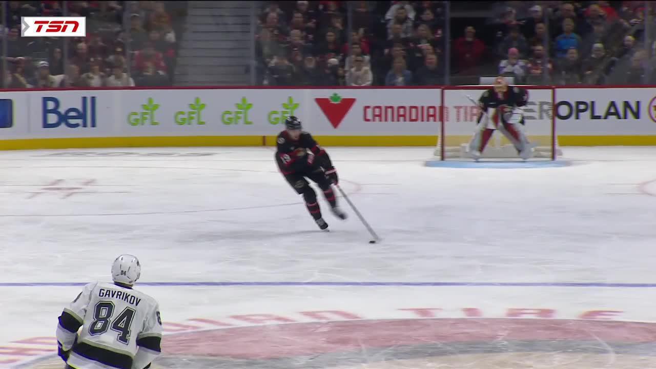 LAK@OTT: Sanderson scores PPG against Darcy Kuemper | Ottawa Senators