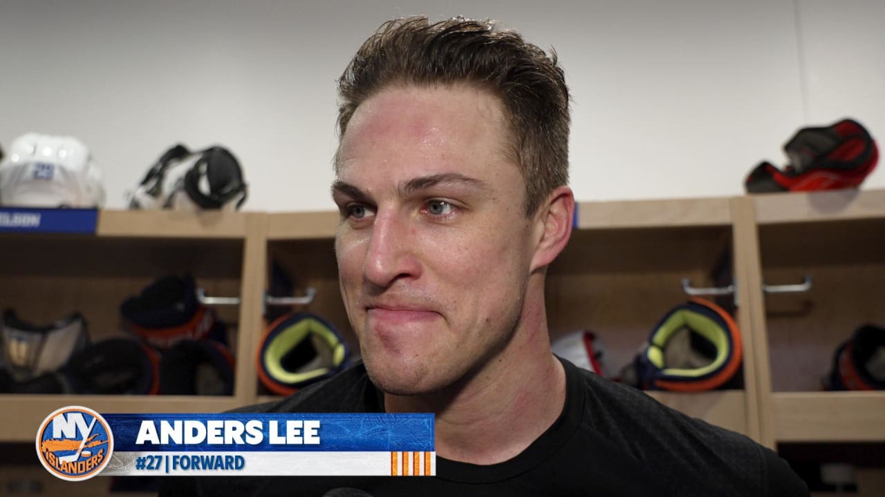 Practice 2/6: Anders Lee | New York Islanders