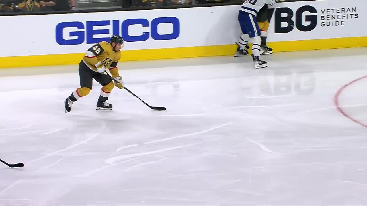 TOR@VGK: Amadio scores goal against Martin Jones | Vegas Golden Knights