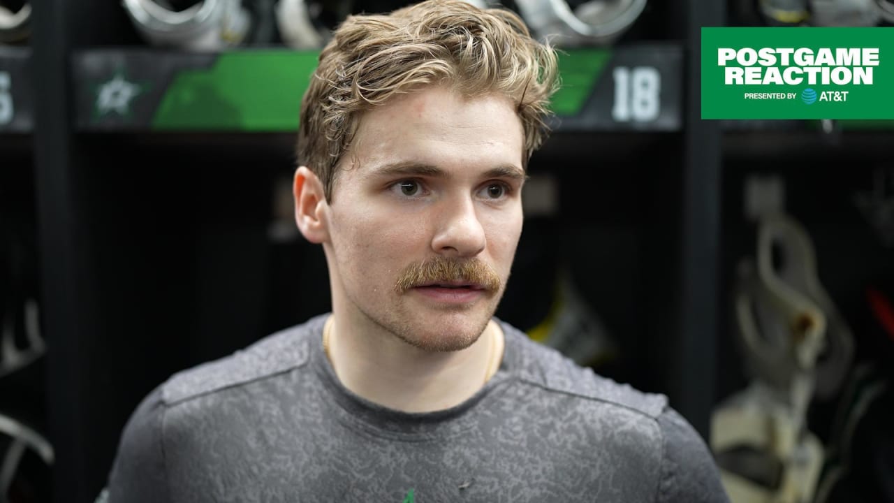PIT@DAL Postgame: Sam Steel | Dallas Stars