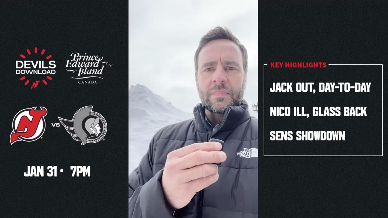 Center Shuffle | DEVILS DOWNLOAD 1.31.26 | New Jersey Devils