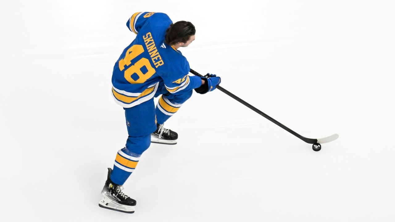Skinner takes a rookie lap | St. Louis Blues