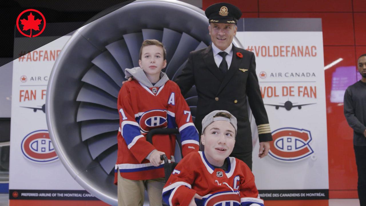 #VolDeFanAC: Thomas | Canadiens de Montréal
