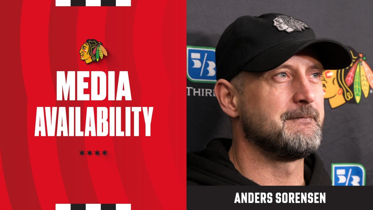 Sorensen on Line Combinations | Chicago Blackhawks