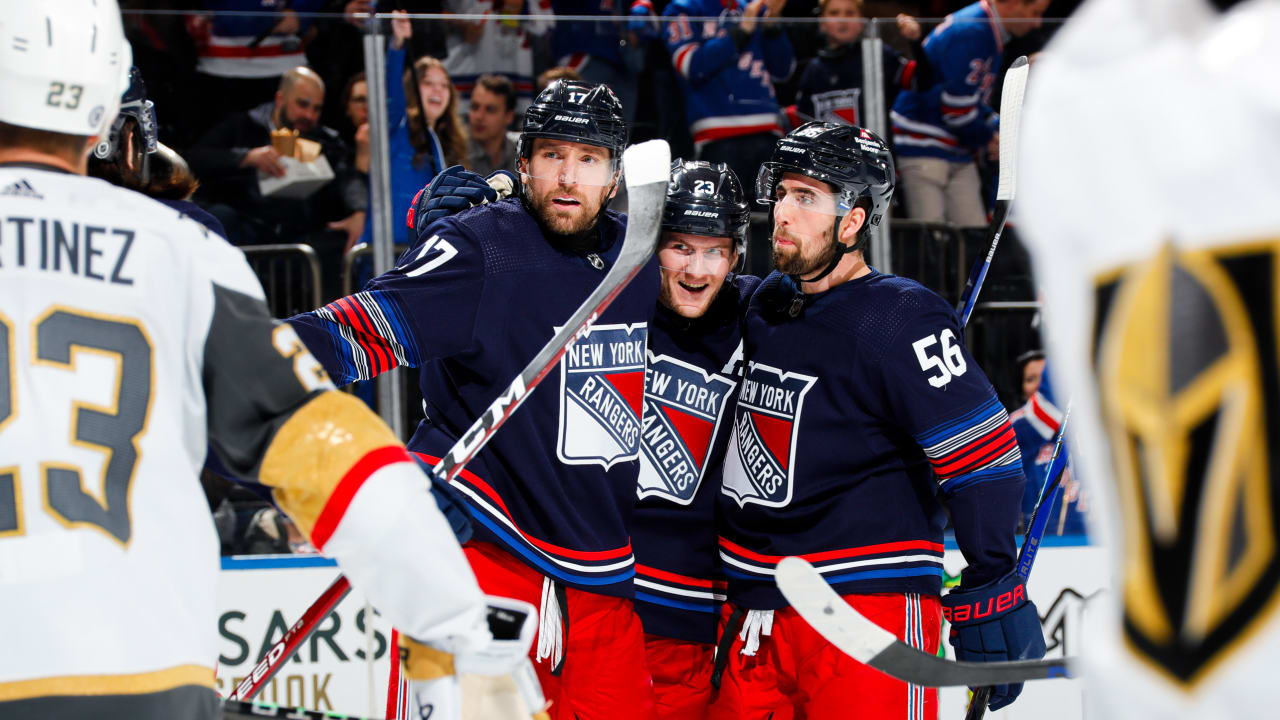 Postgame Notes: Rangers vs. Golden Knights | New York Rangers