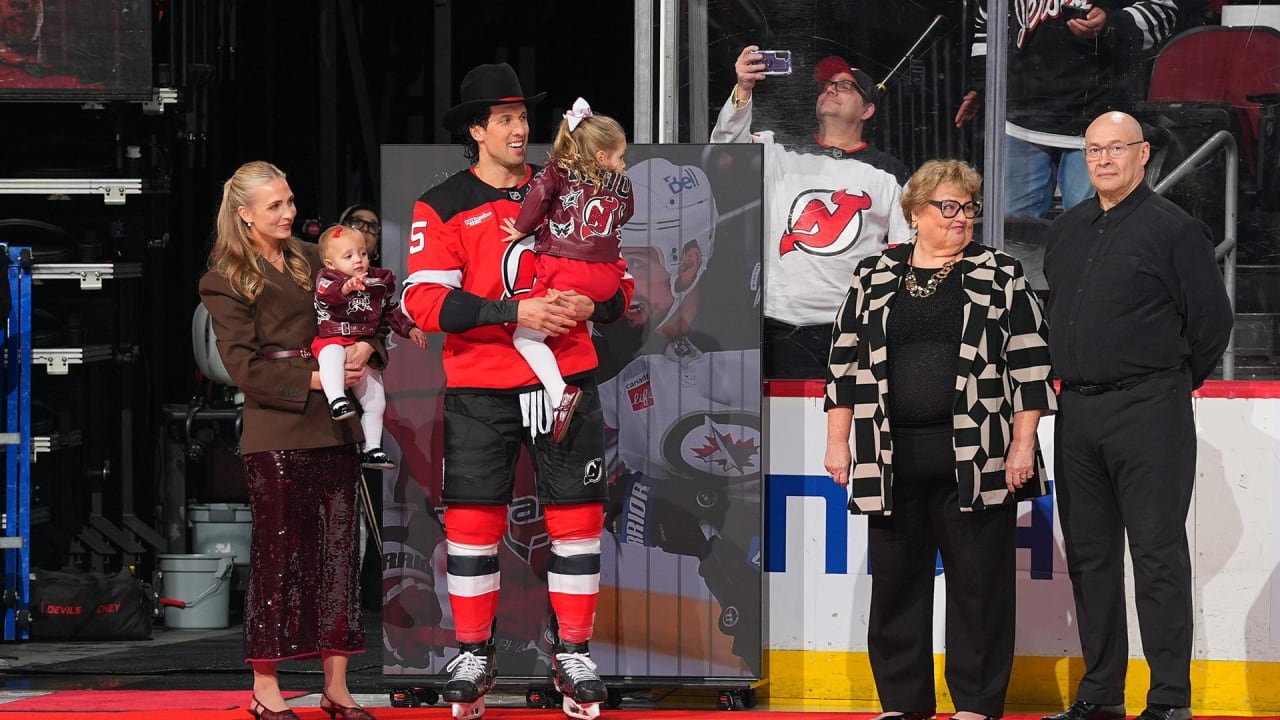 Devils honor Dillon after 1,000th NHL game | NHL.com