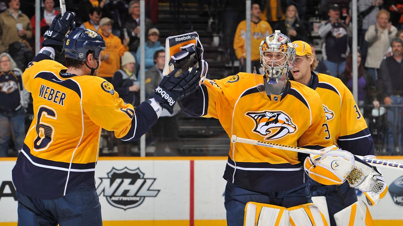 Weber, Rinne Reveal to Each Other They'll Become First Preds Players ...