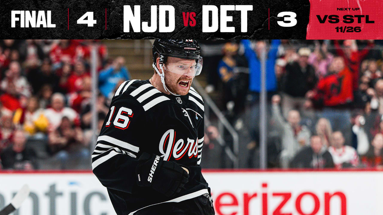 Devils Down Detroit | GAME STORY | New Jersey Devils