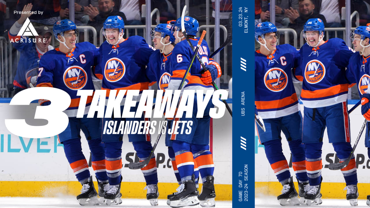 3 Takeaways: Isles Get Back on Track with 6-3 Win Over Jets | New York ...