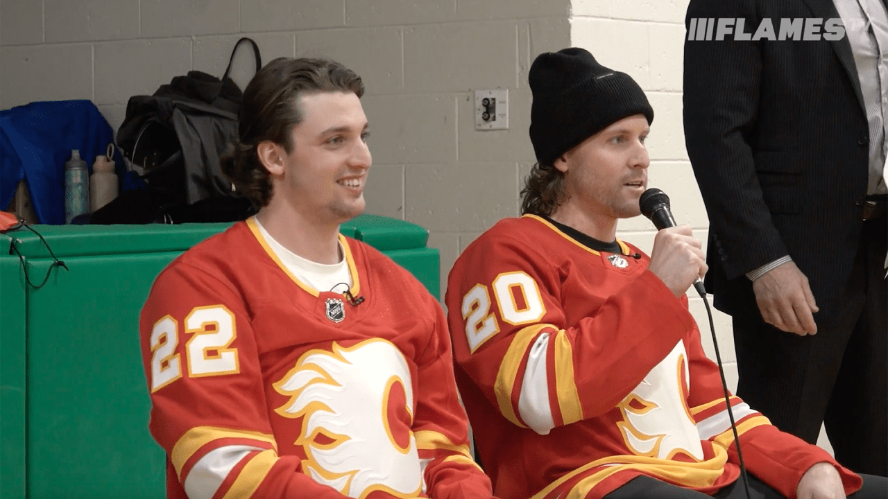 Coleman & Pelletier Go To School | Calgary Flames