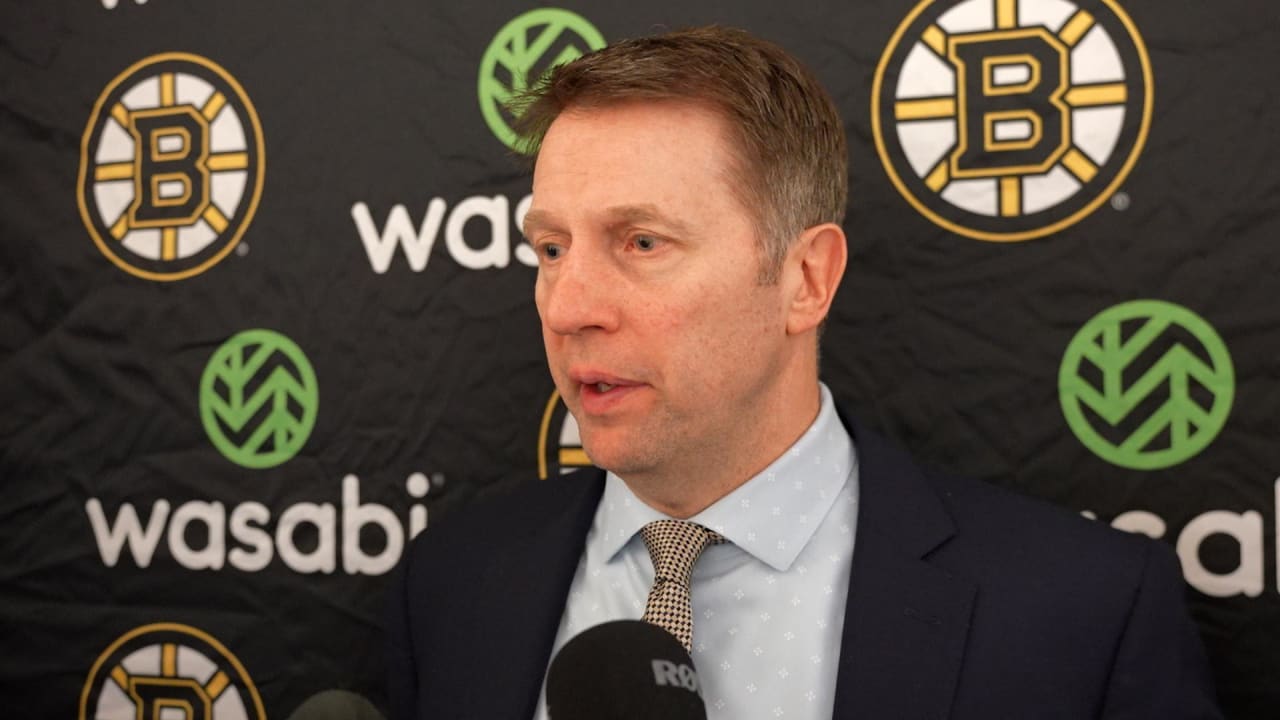 Press Room: Joe Sacco | Boston Bruins