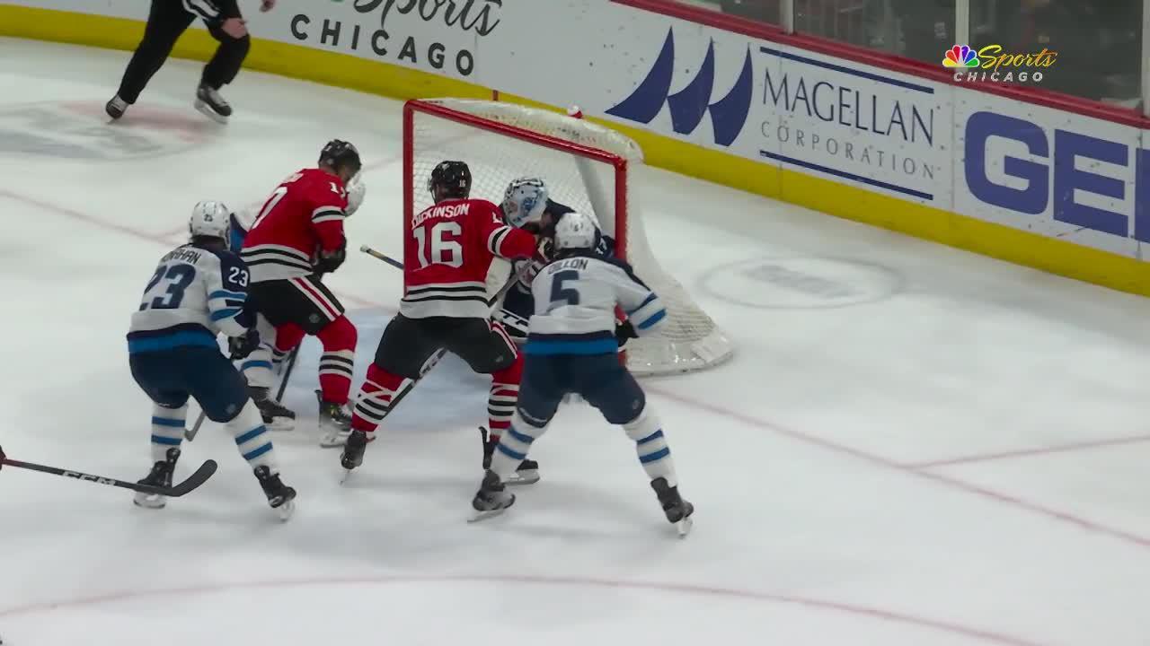 WPG@CHI: Johnson scores goal against Connor Hellebuyck | Chicago Blackhawks