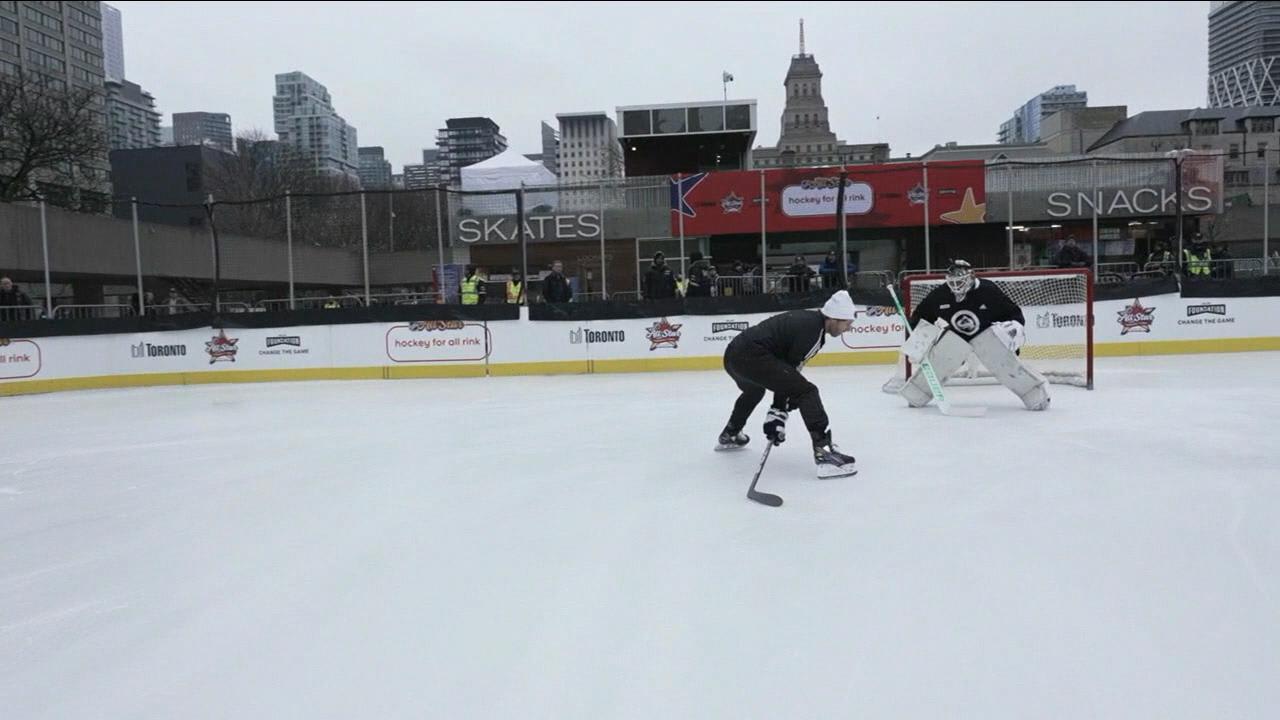 NHL Now: Trick shot demo | NHL.com