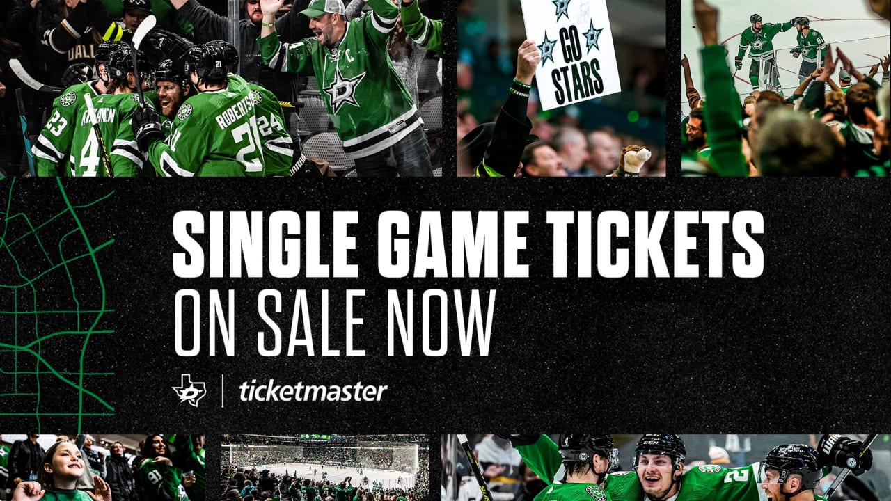 Single game tickets on sale now | Dallas Stars
