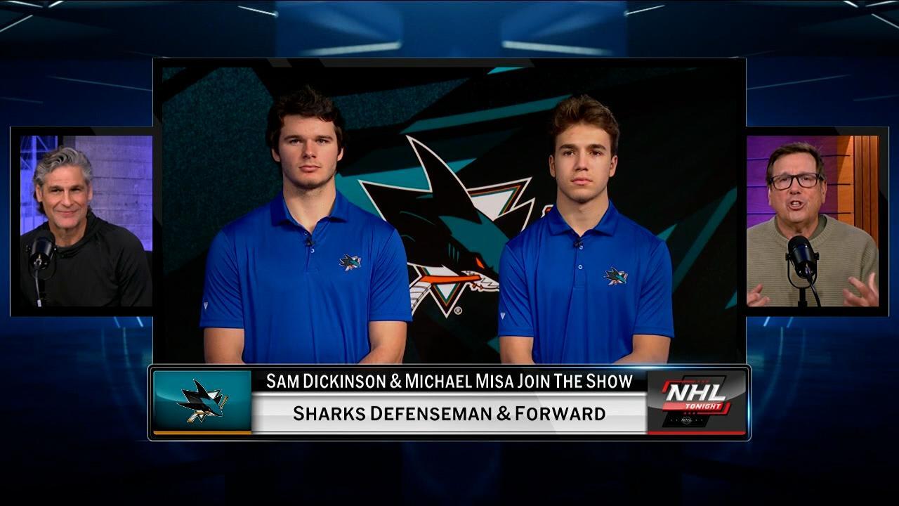 Sam Dickinson and Michael Misa join First Shift | NHL.com