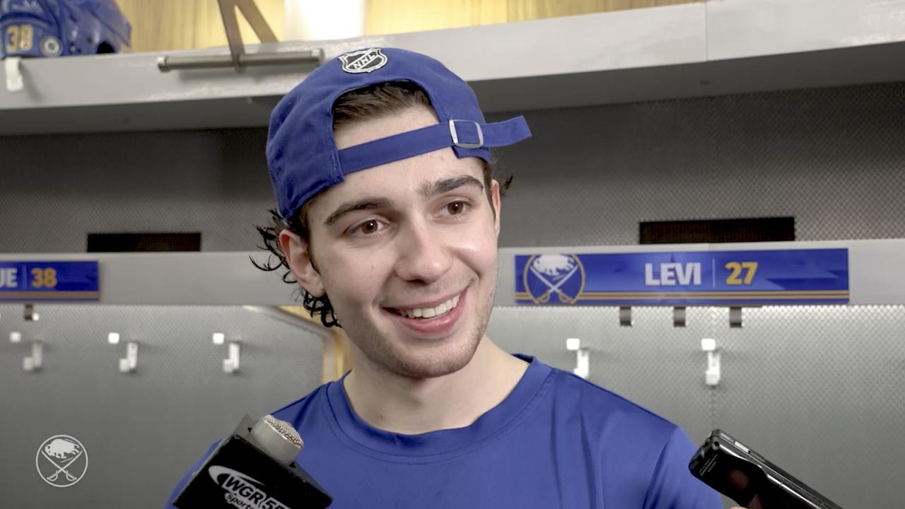 Devon Levi Postgame (3/31/23) | Buffalo Sabres