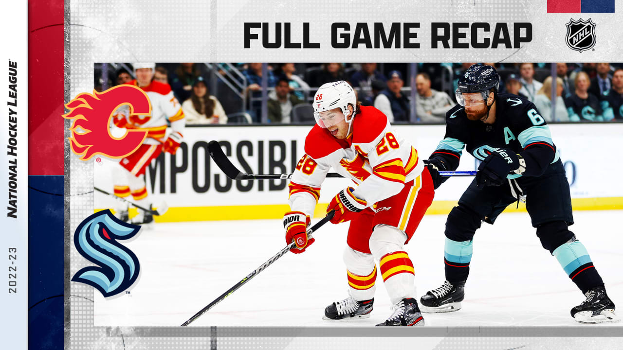 Recap: CGY 5, SEA 2 | Calgary Flames