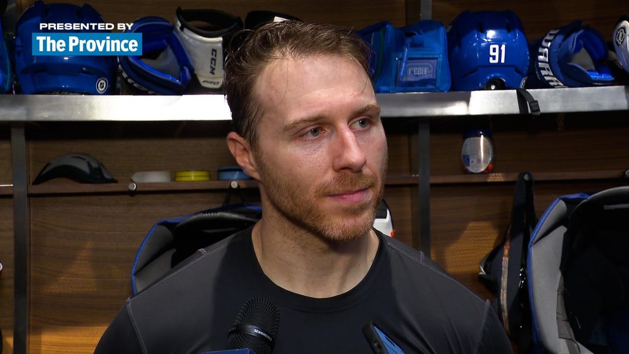 POSTGAME | Cole vs. Senators | Vancouver Canucks