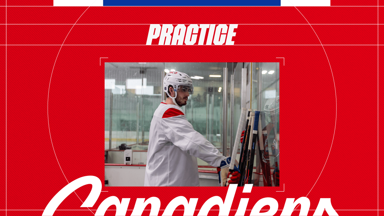 Updates from practice – Jan. 16 | Montréal Canadiens