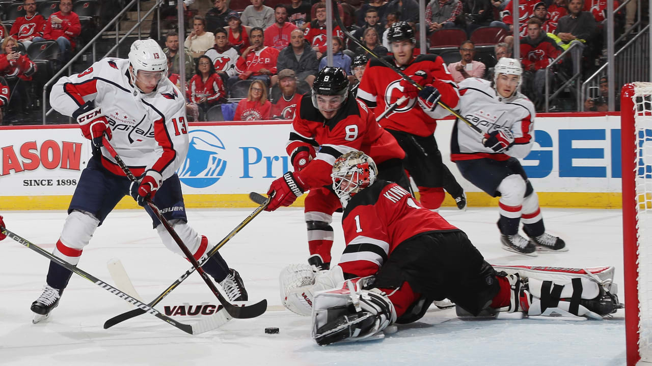Devils score six against Capitals to win home opener | NHL.com