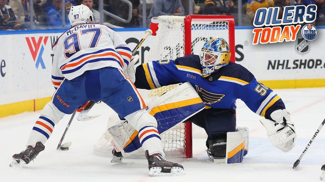 OILERS TODAY | Post-Game at STL | Edmonton Oilers