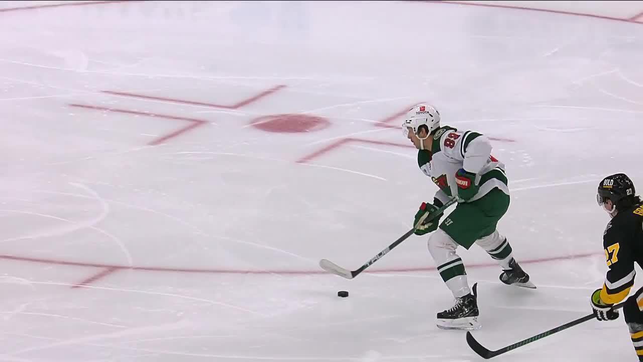 MIN@PIT: Gaudreau scores goal against Joel Blomqvist | Minnesota Wild