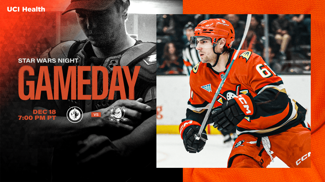 Preview: Ducks Begin Pre-Holiday Homestand Tonight vs. League-Leading ...