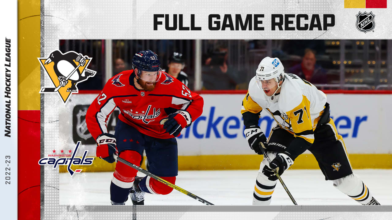 Recap: PIT 4, WSH 1 | Pittsburgh Penguins