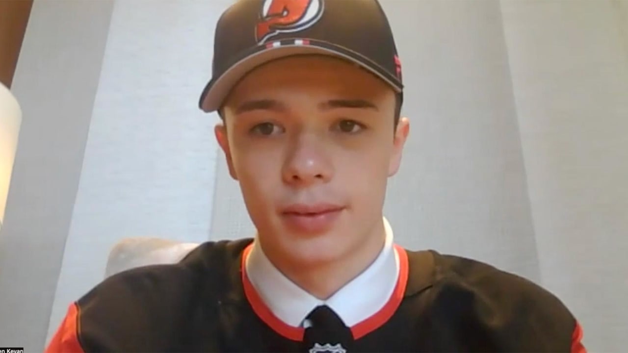 Ben Kevan Zoom Interview | NHL DRAFT | New Jersey Devils
