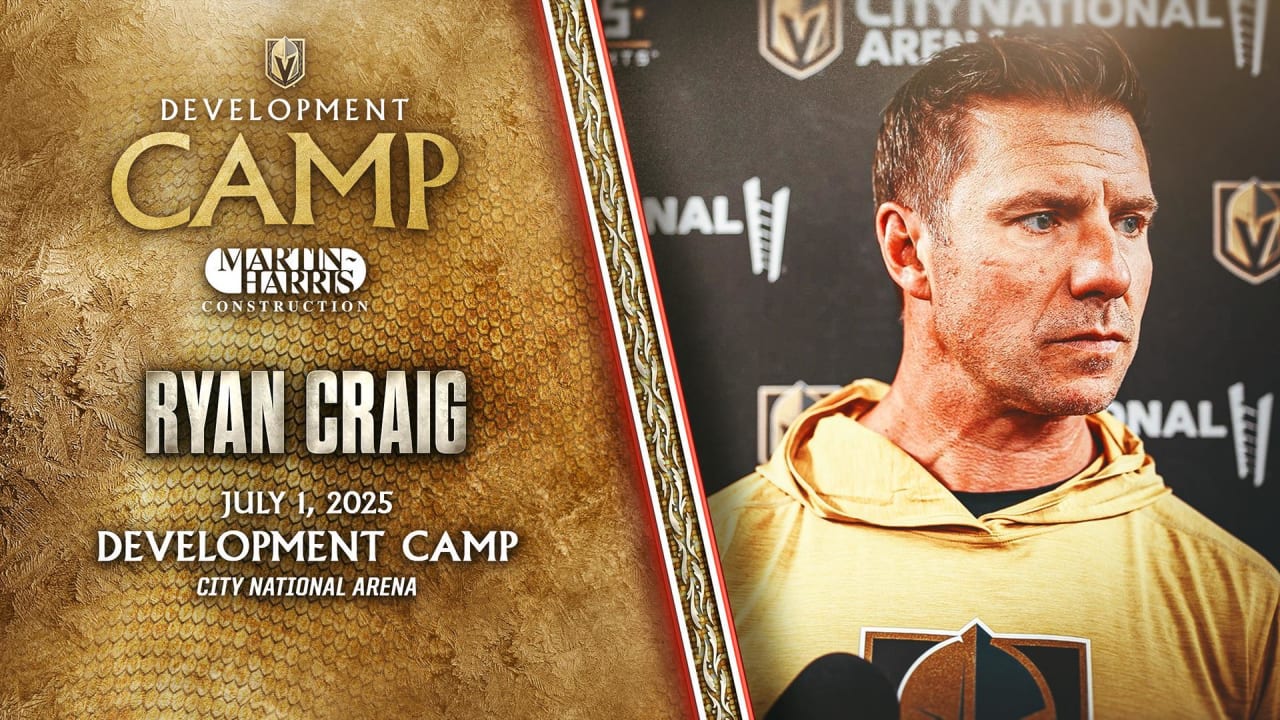 Ryan Craig 2025 Development Camp | Day Two | Vegas Golden Knights