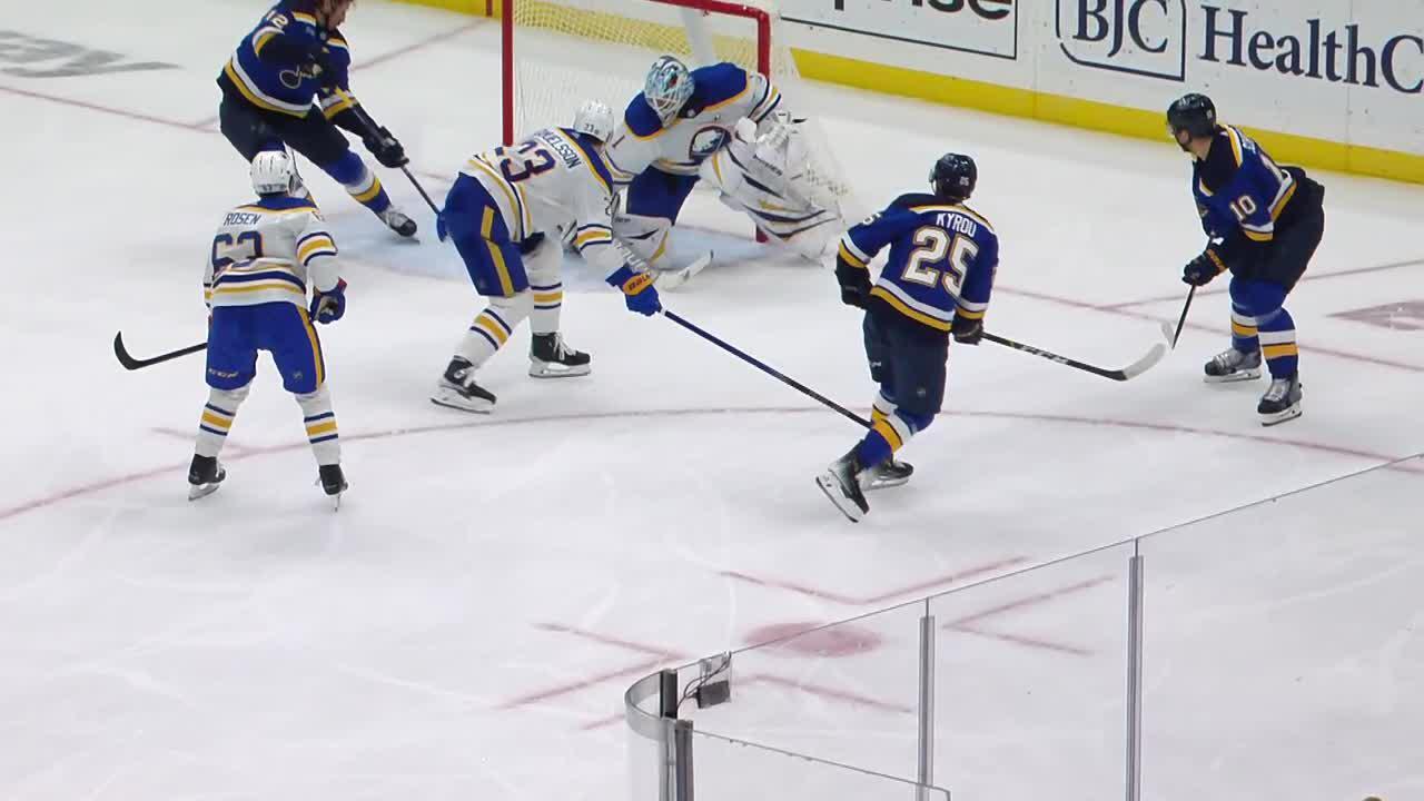 BUF@STL: Hayes scores goal against Ukko-Pekka Luukkonen | NHL.com