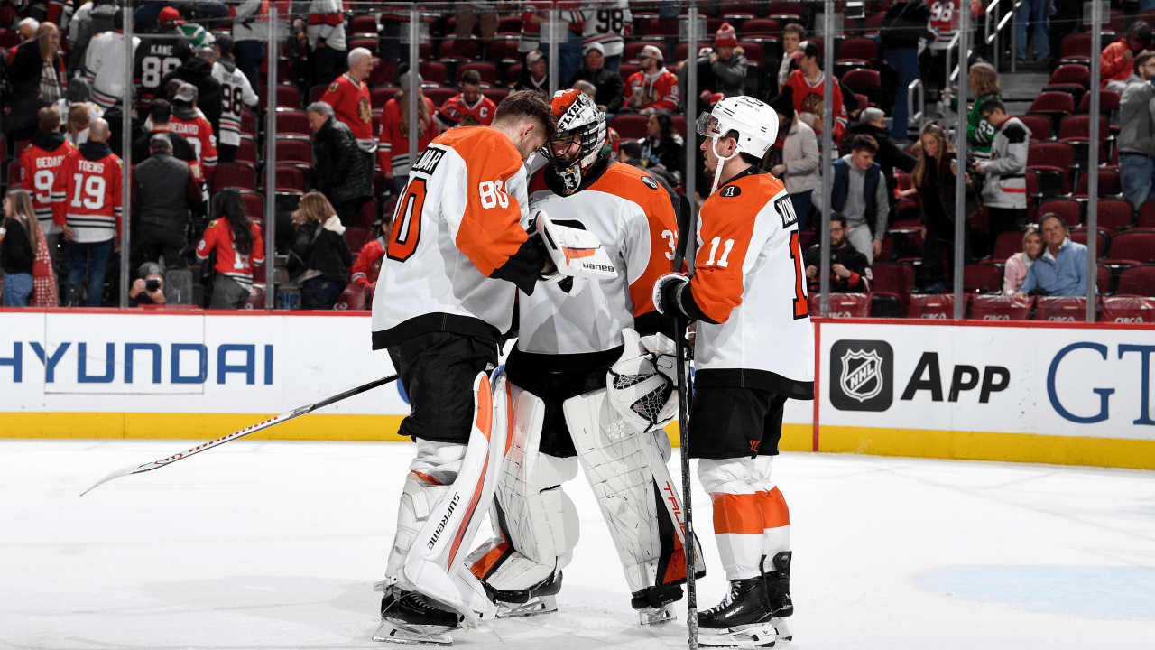 Konecny has goal, assist, Flyers hold off Blackhawks | NHL.com