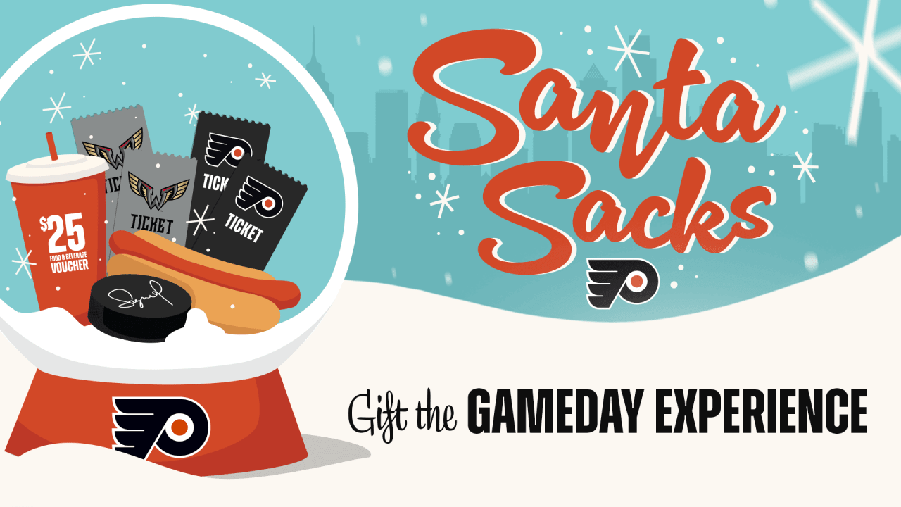Santa Sacks | Philadelphia Flyers | Philadelphia Flyers