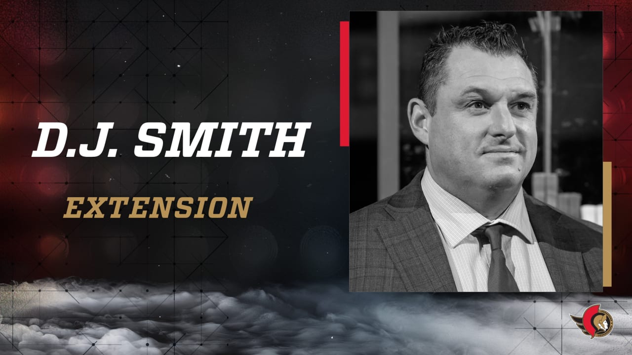 Ottawa Senators extend head coach D.J. Smith | Ottawa Senators