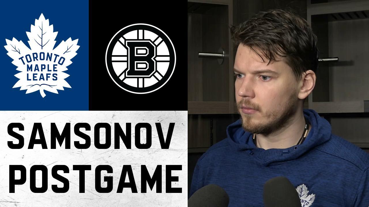 Ilya Samsonov | Post Game | Toronto Maple Leafs