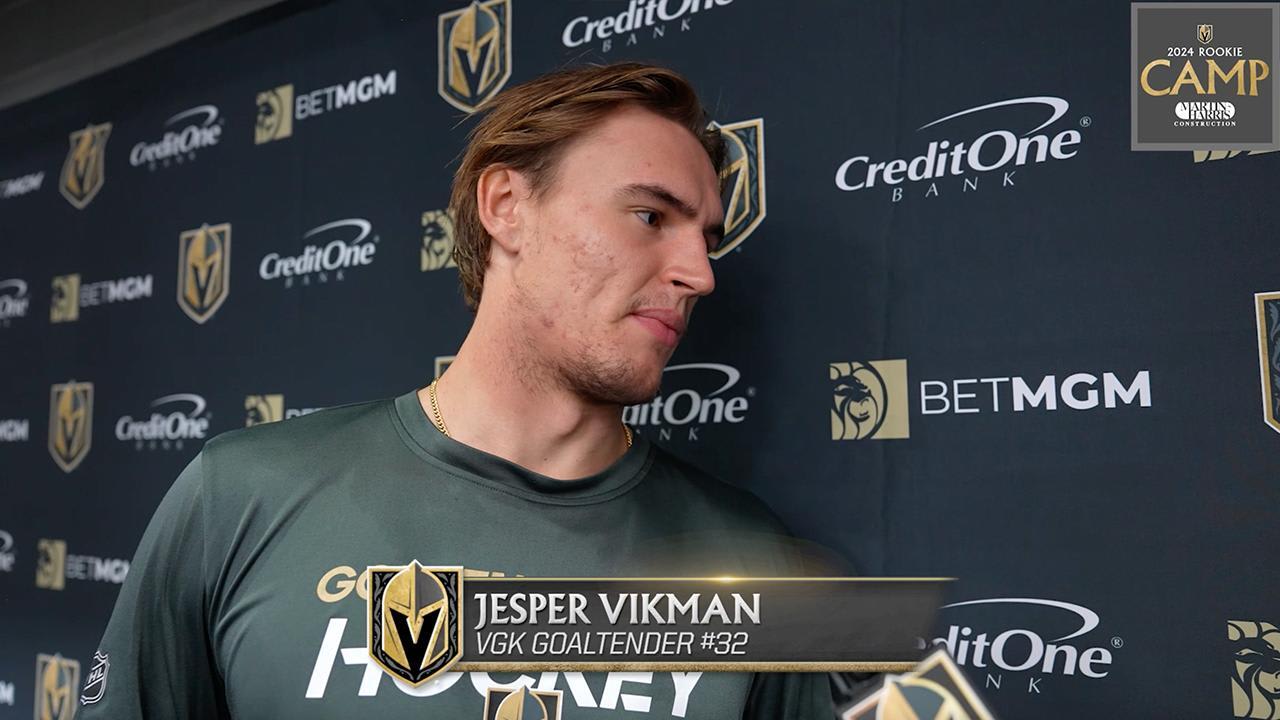 Jesper Vikman Availability 9/13/24 | Vegas Golden Knights