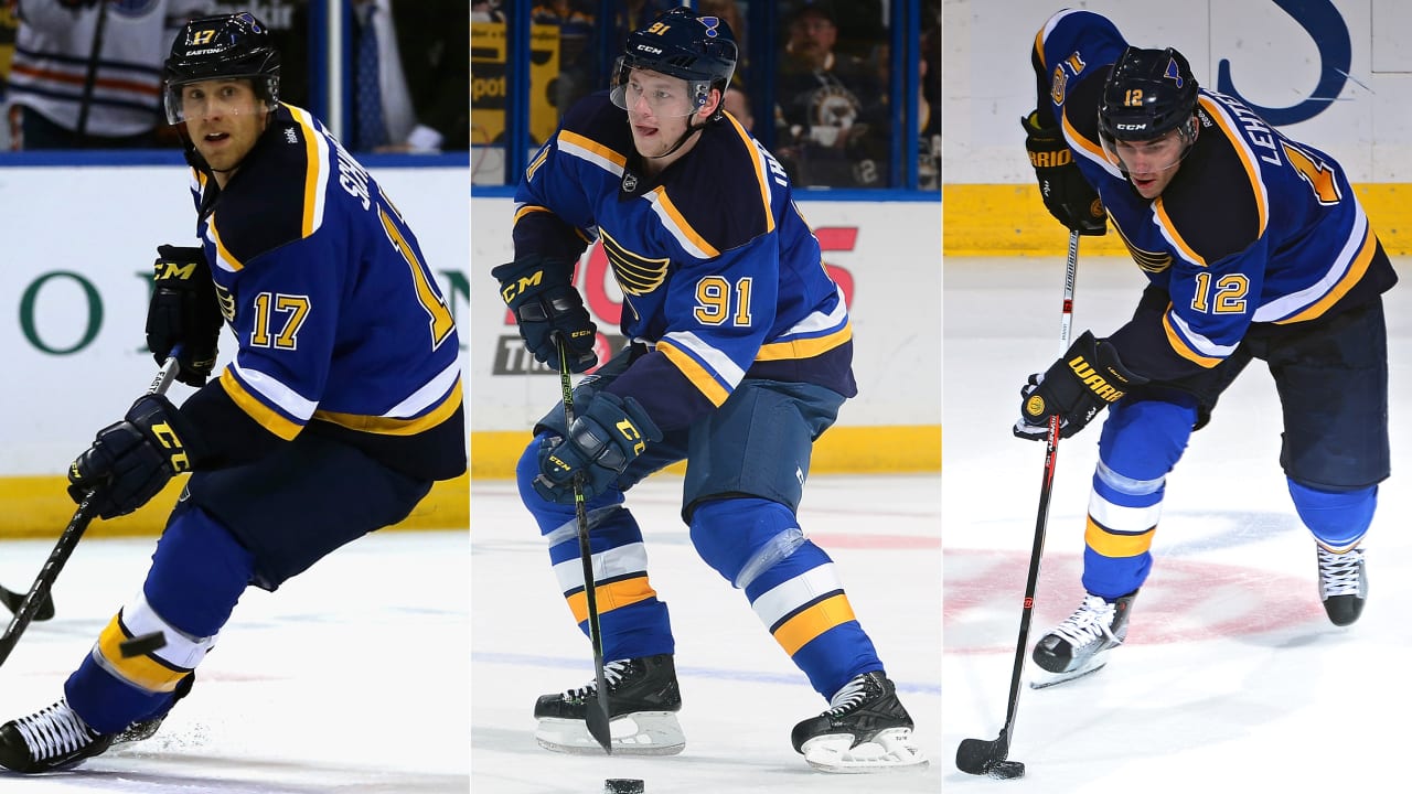 Blues reunite 'STL Line' for Game 1 vs. Sharks | NHL.com