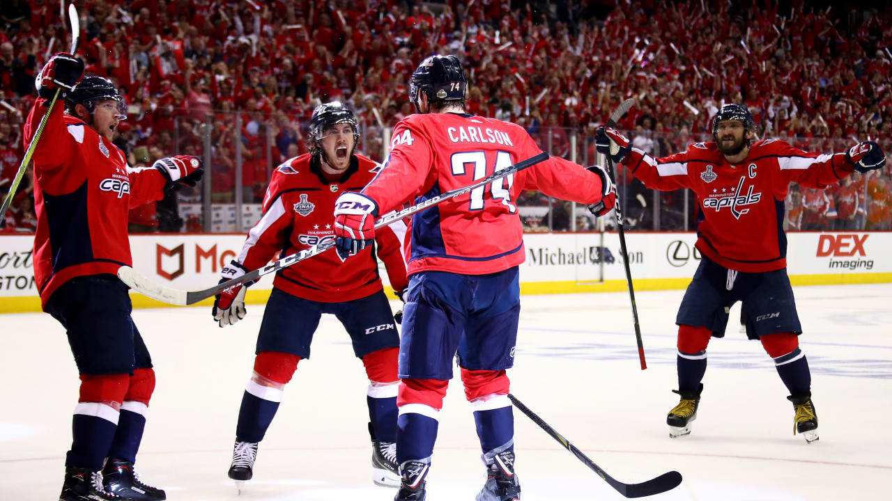 Capitals top Golden Knights in Game 4, move one win from first Cup ...