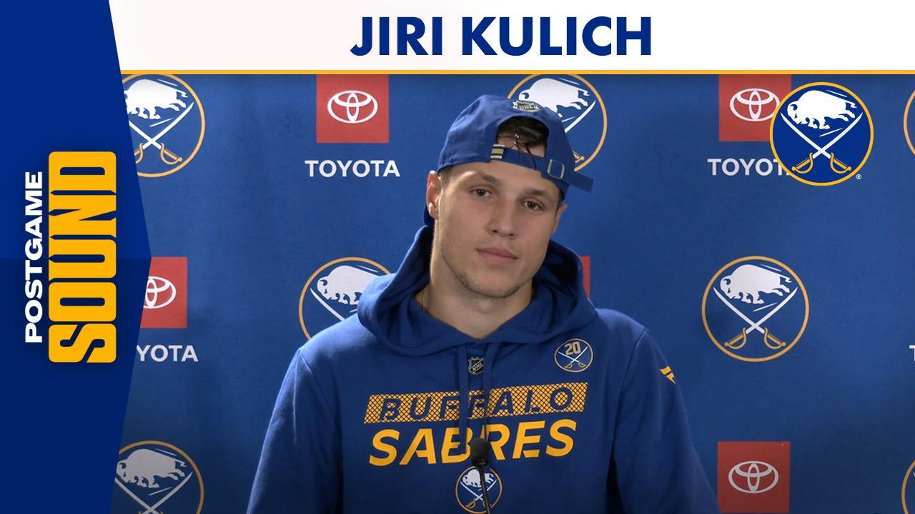 Jiri Kulich Postgame vs. PIT | Buffalo Sabres
