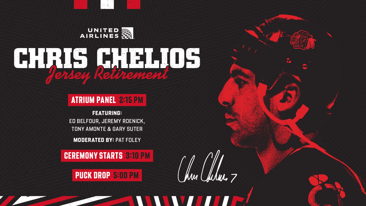RELEASE: Additional Details Released for Chelios Retirement Night ...