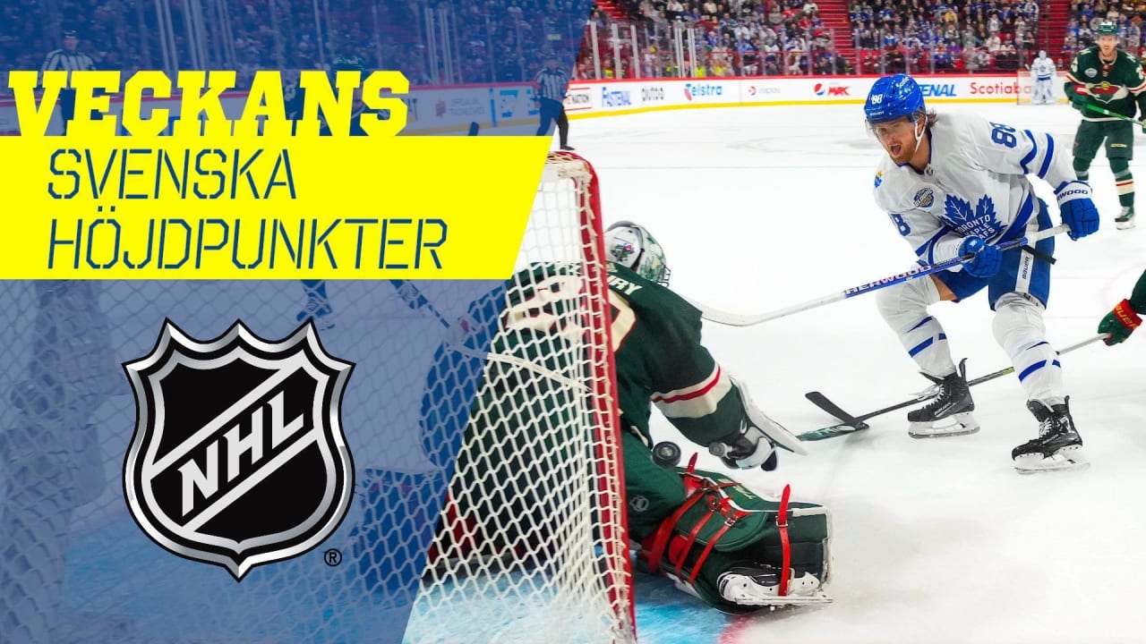 Veckans svenska höjdpunkter | NHL.com/sv