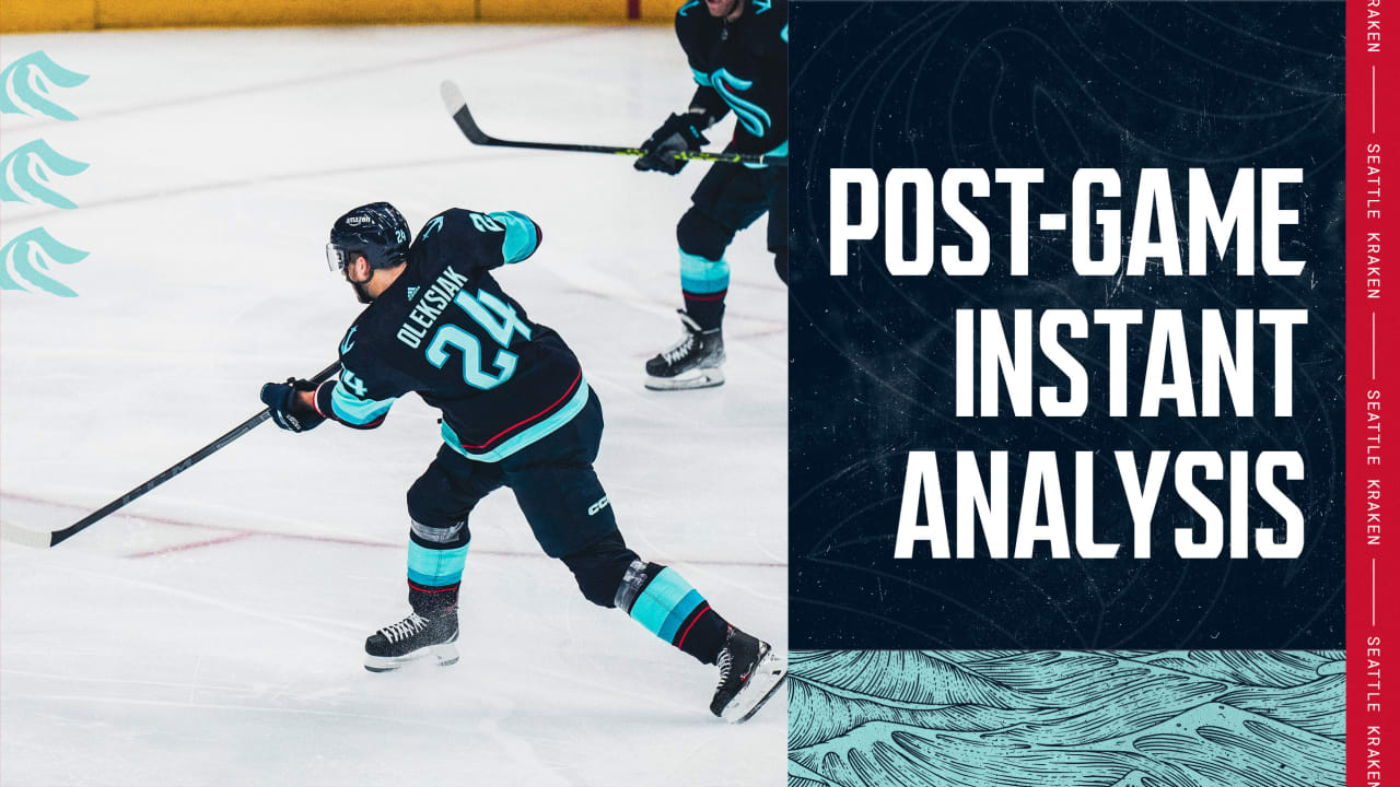 Post-Game Instant Analysis: Buffalo at Seattle | Seattle Kraken