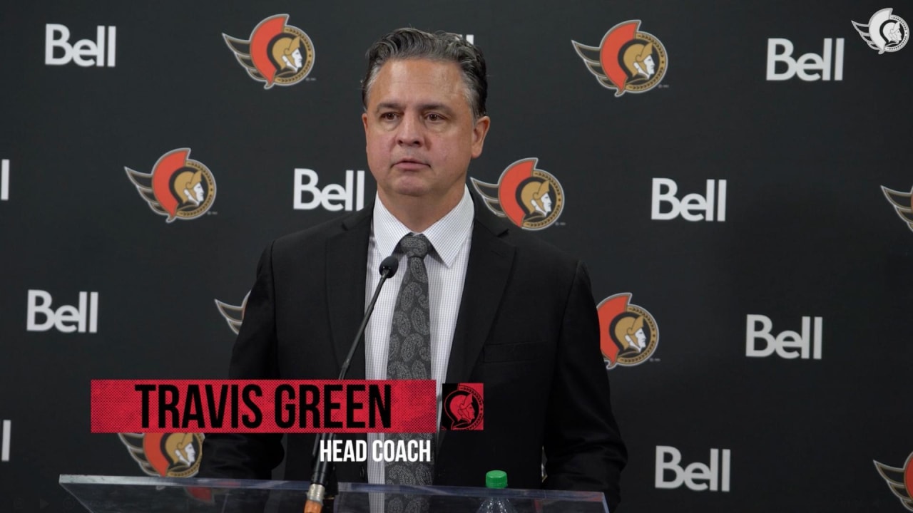 Travis Green Postgame Media vs PHI | Ottawa Senators