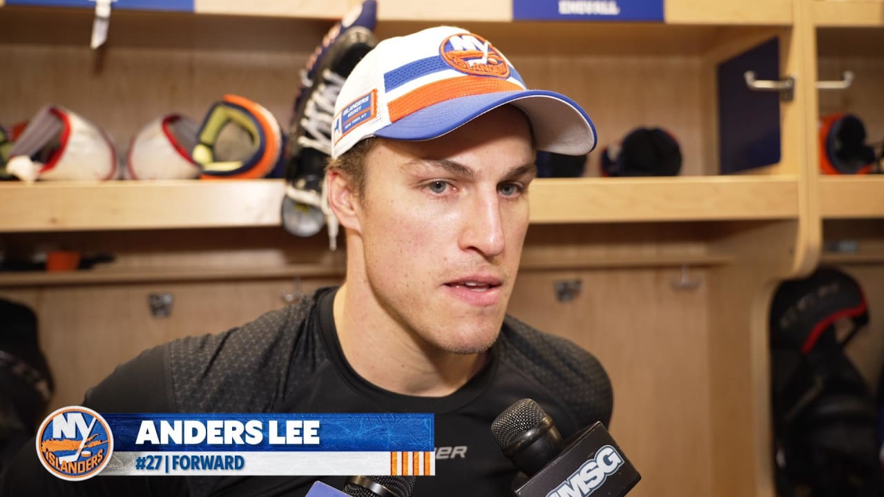 Practice 12/6: Anders Lee | New York Islanders