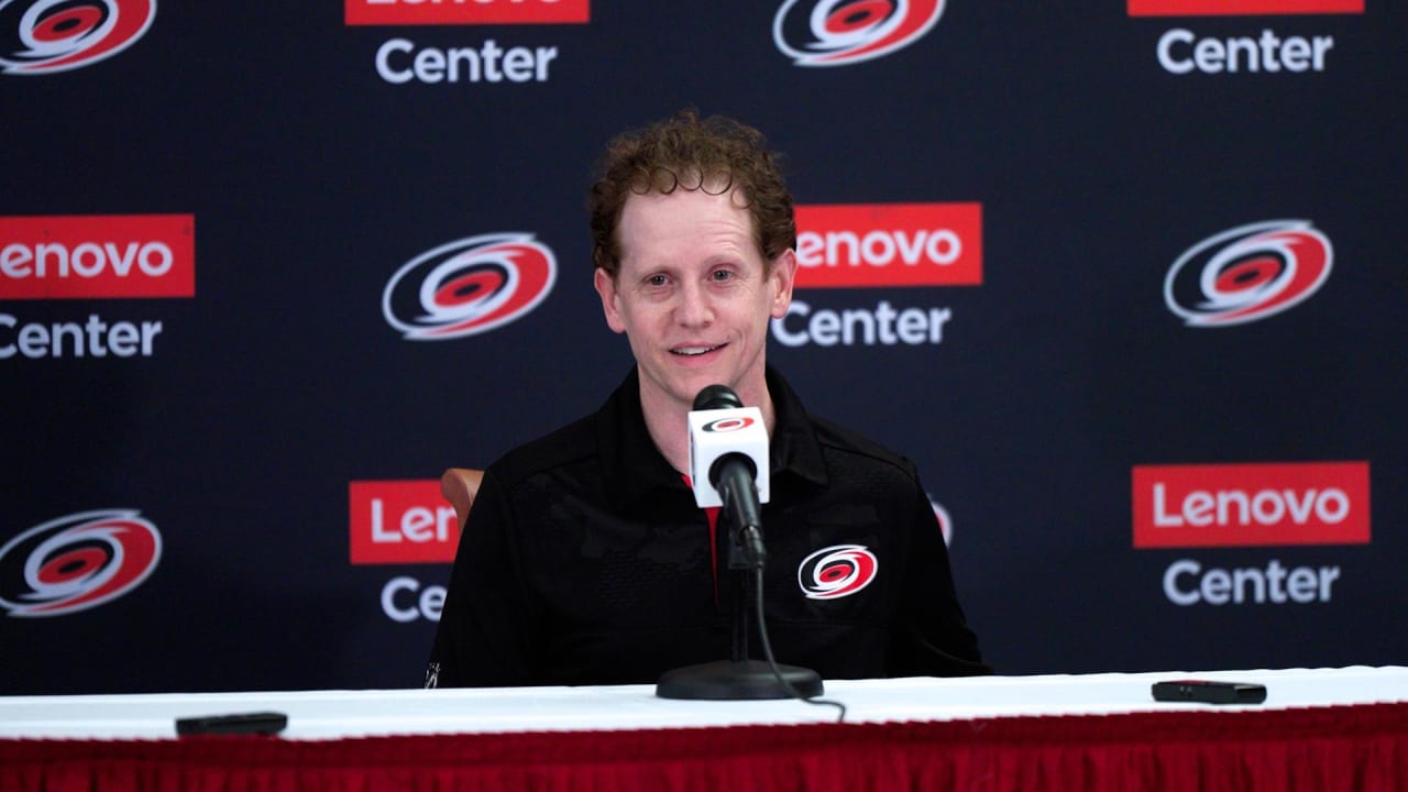 Media Availability: Eric Tulsky | Carolina Hurricanes